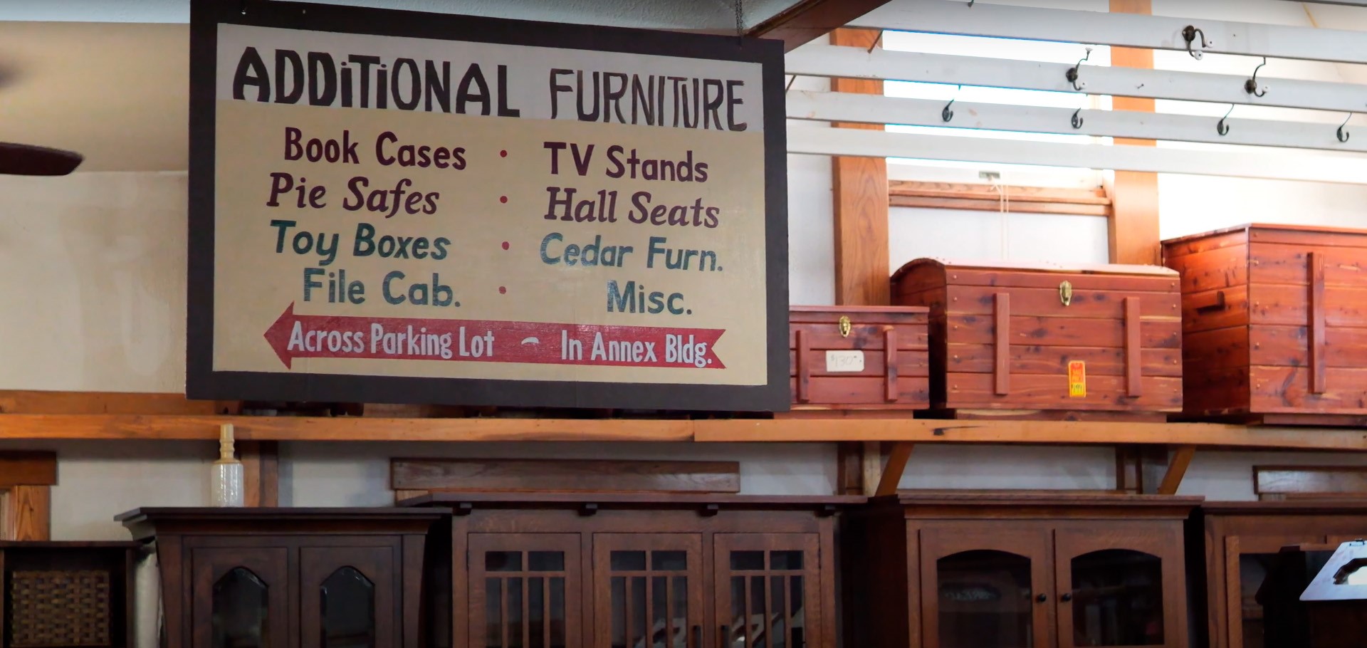 Customization Options - Yoders Bakery and Furniture